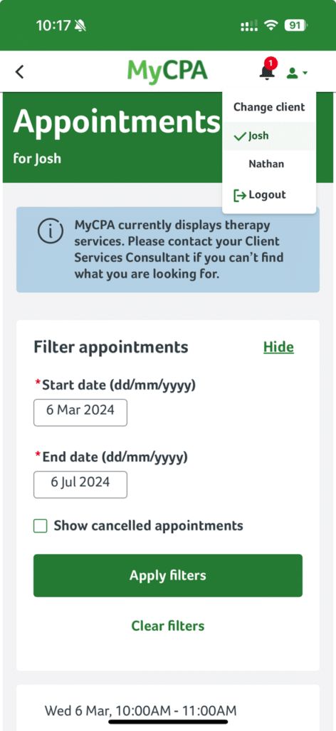 MyCPA app | Cerebral Palsy Alliance